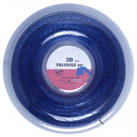 copy of Triangle 3D Hdc Twister Blue Naturalcorda triangolare spirale tennis copoly made in ...